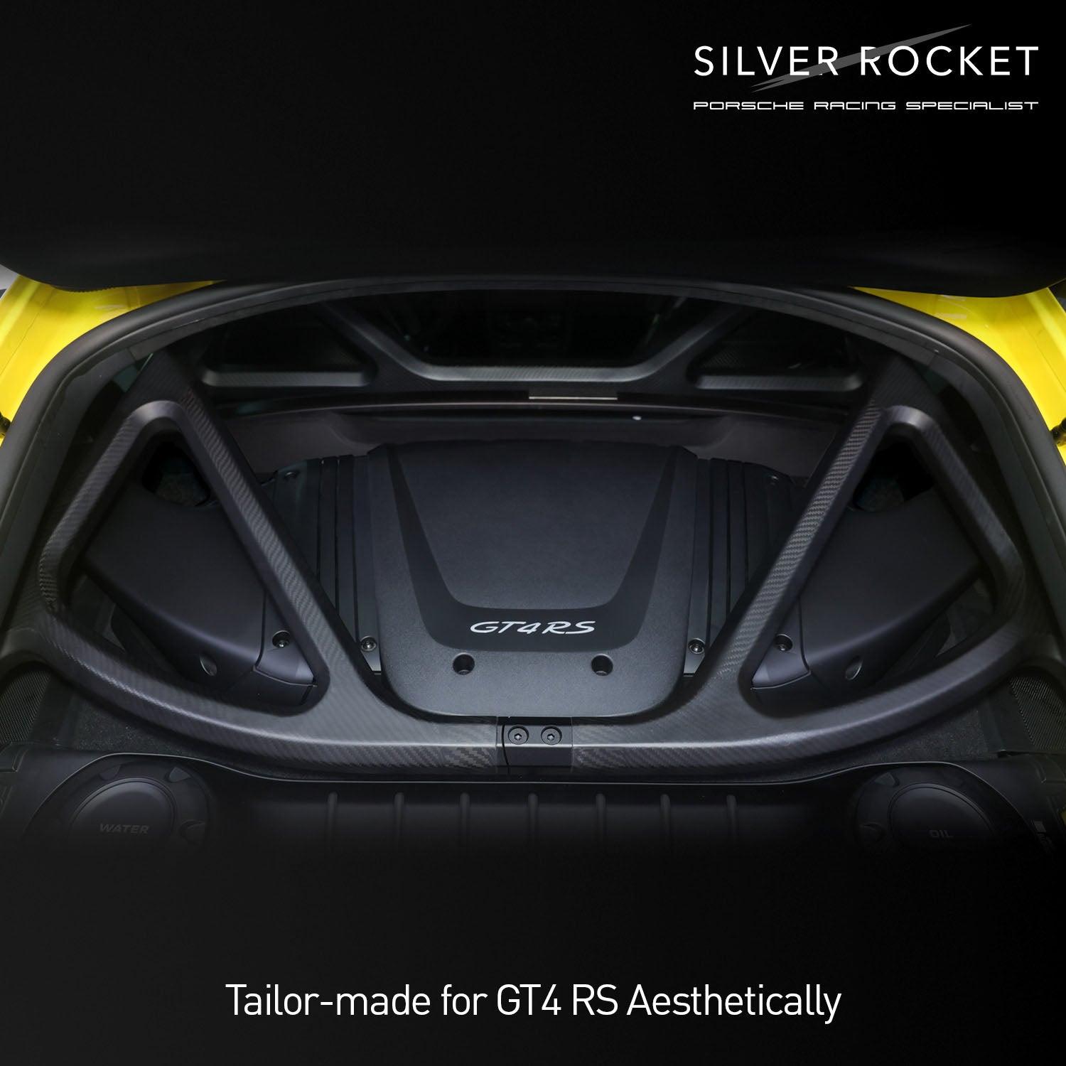 SilverRocket GT4 RS DRY CARBON FIBER ROLL CAGE & HARNESS BAR - FIA 253 ...