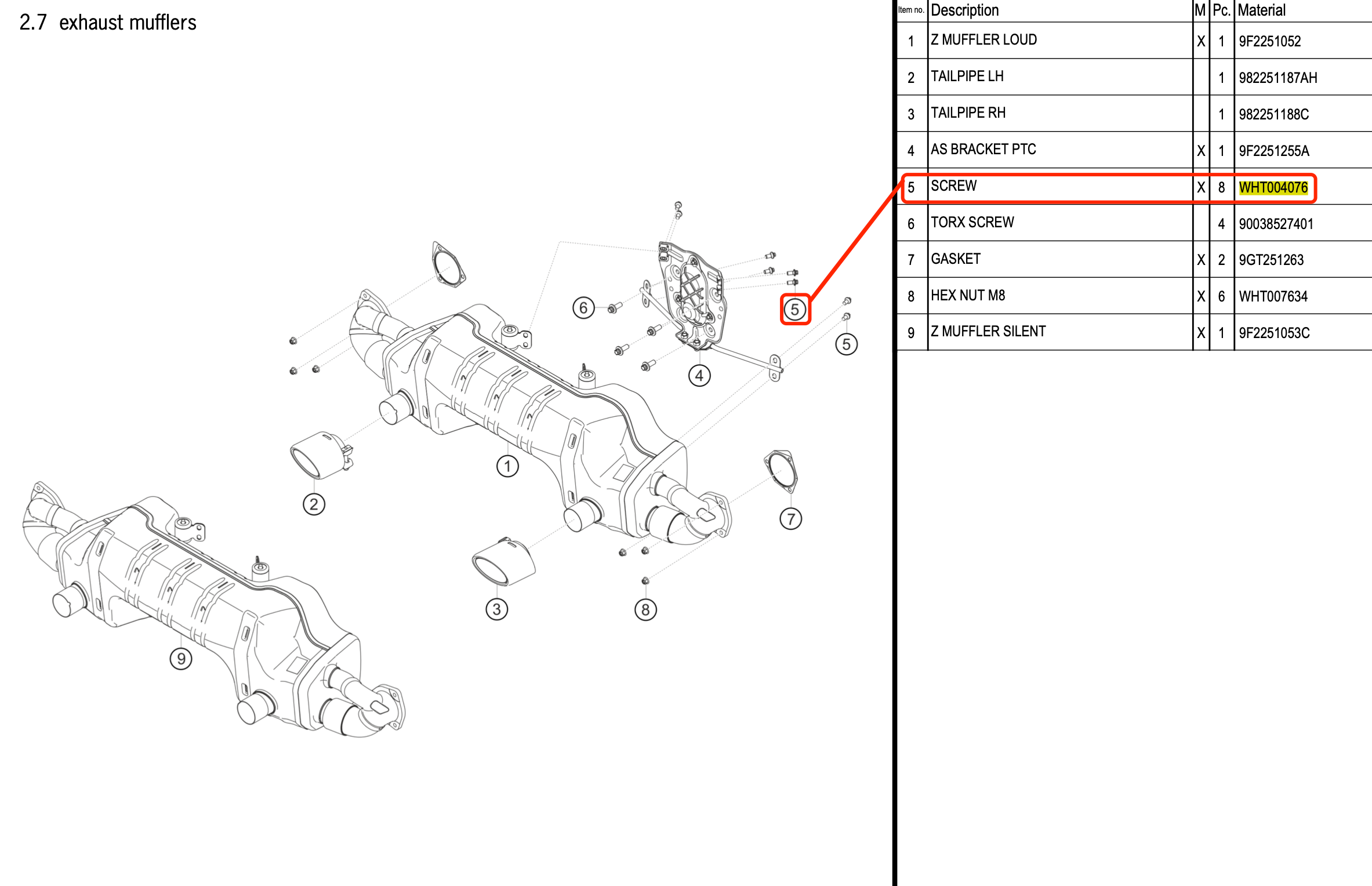 SCREW - WHT004076 [PORSCHE 718 Cayman GT4 RS Clubsport] [RACE TEAM ...